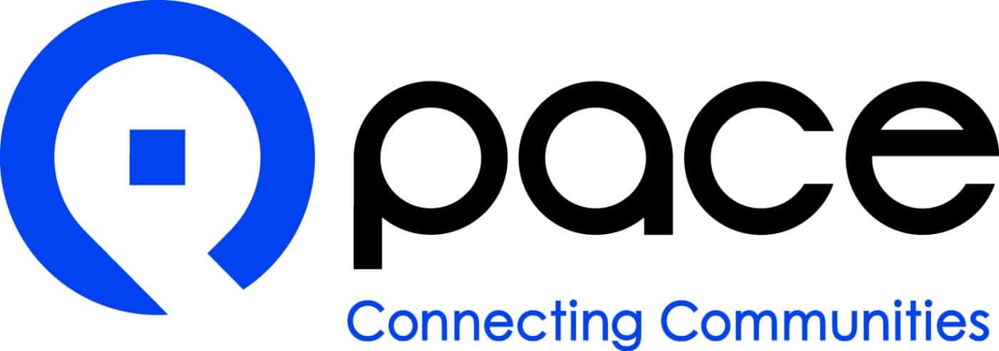 Pace Logo + Connecting Communities | Clearbrook